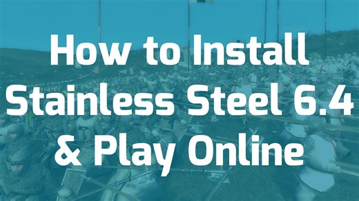 How to install stainless steel 6.4 & play online