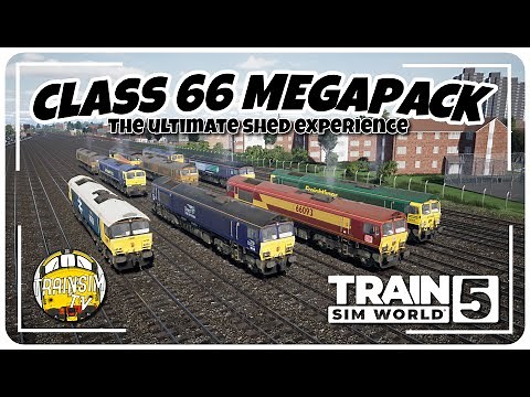 CLASS 66 MEGAPACK | NOW AVAILABLE | TRAIN SIM WORLD 5