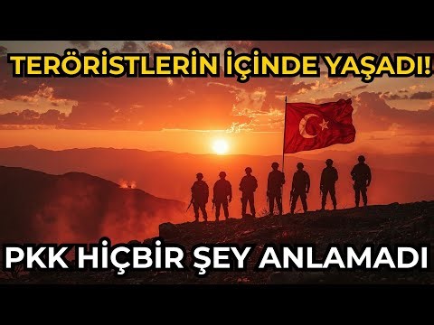 BORDO BERELİ 14 AY TERÖRİST GİBİ YAŞADI! 💀 PKK Kampında Kimse Fark Etmedi | 43 Hedef Vuruldu