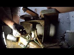 Replace rudder shaft packing