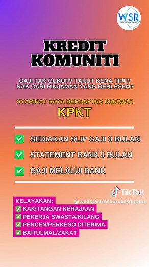 Perkhidmatan Kredit Komuniti Mudah dan Selamat