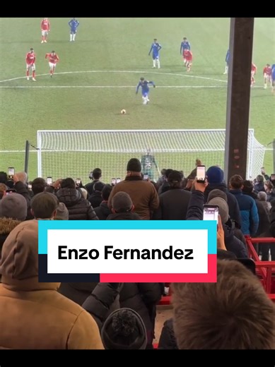 Enzo Fernandez Scores Stunning Penalty Against Charlton