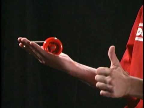 Throw a sleeper - yoyo tricks