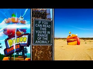 DURR BURGER SIGN TELEPORTS TO DESERT! (SEASON 5 TEASER) - Fortnite Battle Royale Season 5 Teaser