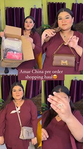 85K views · 517 reactions | Amar China pre order shopping haul(Alibaba,Aliexpress,Shein) KINSO BD | Mayisa's beautification | Facebook
