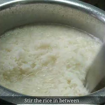 How to Cook Perfect Boiled Rice | Boiled Rice without Pressure Cooker | Plain Rice | Padma's Feast