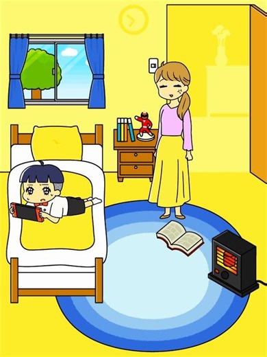 Little boy fake fever did not go to school 😜 #shorts #youtubeshorts #gaming #viral