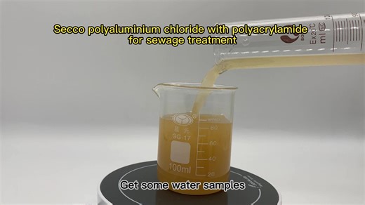 High Efficiency Flocculation and Sedimentation With Cationic Polyacrylamide for Sewage Treatment