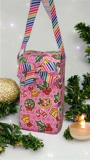 Sew a Christmas Boot Gift Bag 🎄 | PDF Pattern