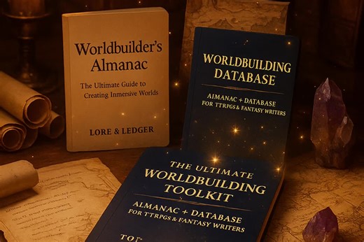 Worldbuilder’s Almanac | Fantasy Worldbuilding Template PDF | Dnd Lore Binder | TTRPG Campaign Builder | RPG Tracker, Maps, Character Sheets - Etsy