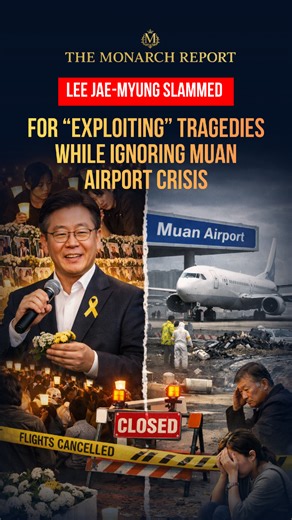 President Lee Jae-myung has been accused of applying a double standard in addressing major national tragedies. While he has frequently referenced the Sewol Ferry disaster and Itaewon crowd crush to highlight systemic failures or advance political points, he has remained silent on the ongoing closure of Muan Airport following a fatal accident. The airport remains inoperable due to the extended victim investigation, disrupting regional flights and local connectivity despite calls from affected com