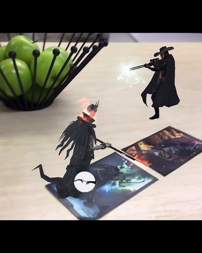 Elder Lich vs Robot Cowboy - AR Games | Genesis Augmented Reality