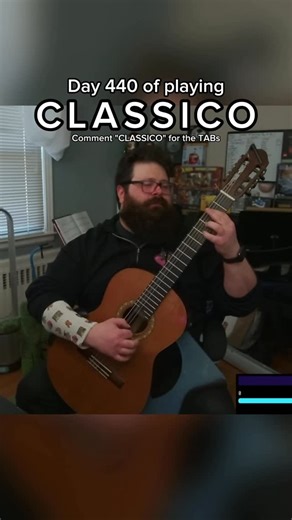Nick Cutroneo | Guitarist, Instructor & Content Creator on Instagram: "Did you know I juggle too? Yes, there’s a juggle channel point redeem on my stream… Day 440 of Classico Arranged & performed live by Nick Cutroneo Song: “Classico” by Tenacious D Classico transcription has dropped - comment “CLASSICO” for more info! #classicalguitar #guitar #classicalgtvideos #nickcutroneo #classico"