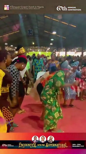 416 reactions · 38 shares | Ese gan ni E ku itoju mi Mo more  Hallelujah praise to our king  Our supernatural God who does great things. #FGiNConvention #FGiN67Convention #EncounterWithTheSupernatural #SupernaturalEncounter | Foursquare Gospel Church in Nigeria | Facebook