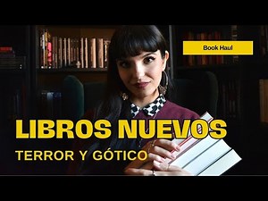 BOOK HAUL 📚 Nuevos LIBROS DE TERROR que necesitas añadir a tus estanterías! | moonlight books