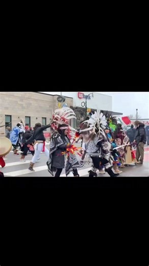Native Americans are showing up in Minneapolis to also protest ICE. Their people are being stopped, harassed, and detained by ICE all over the country. Did you hear that? NATIVE AMERICANS. They have more right to be here than ANYONE. But their skin is brown, so they are being racially profiled along with everyone else. ICE agents have reportedly entered reservations without following the proper protocol to do so. “This is the same tactic that was used centuries ago, and we’re reliving that now i