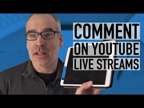How to Comment on YouTube Live Streams on Your iPad