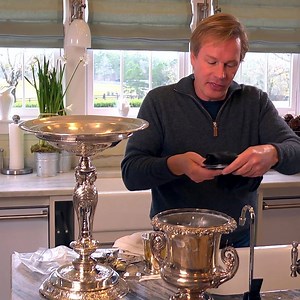 The silver comes out at my New Year's Eve get together, so it's time to polish it up! | P. Allen Smith