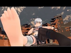We Climbed a Giantess In VRChat. What did you do today?