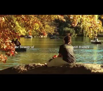 The Beauty of Still Frames