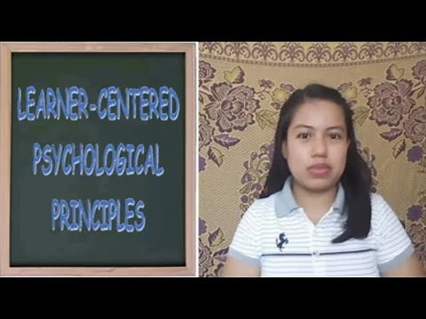 Advocating 14 Learner-Centered Psychological Principles