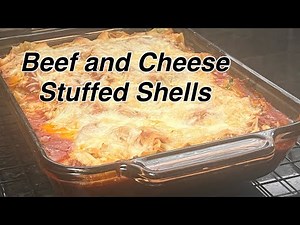 The Best Beef and Cheese Stuffed Shells We Have Made | Twisted Mikes