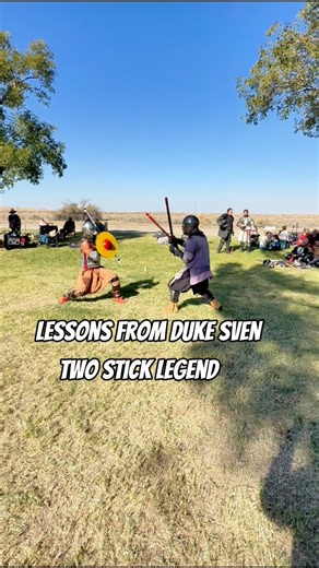 This fight with Duke Sven was a masterclass in humility and technique. Mid-match — right after I tripped — he didn’t just walk away. He broke down exactly what I was doing wrong. He told me to plant my whole foot when lunging, not just the balls of my feet. To turn my lead foot toward the strike so the power follows through clean. And to square up my stance just enough to open more options. It’s one of those lessons that sticks. I’ll be taking it to the pell this week — working on planting my fe