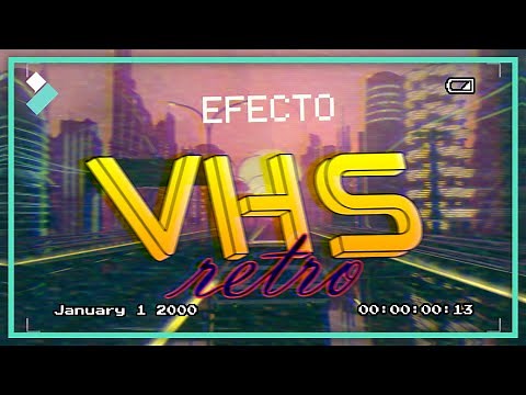 📼VHS RETRO Effect for Videos EASY🎮 | Filmora Gaming Series