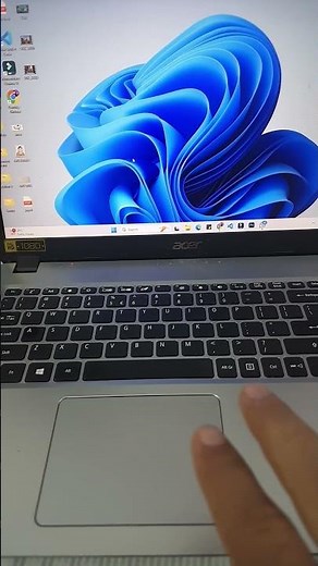 How to do left and right click in laptop #touchpad #leftclick #rightclick