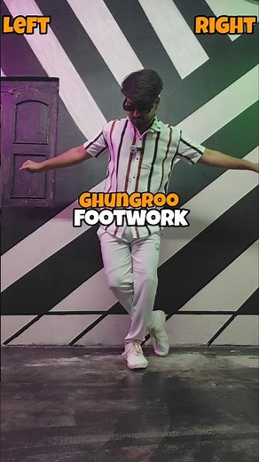 Day 80: Ghungroo Step Tutorial 😉 #shorts #dancetutorial #hrittikroshan