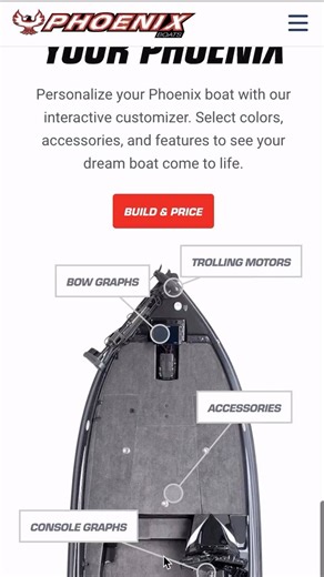 5.2K views · 37 reactions | Check out our freshly redesigned website which allows you to build your own custom Phoenix bass boat, locate local dealers and all the current models!! #phoenixboats #website #onlineboatbuilder #wefishphx #builtbyanglersforanglers | Phoenix Boats | Facebook