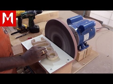 12 inch Disc Sander // How I made it