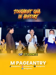 The Toughest QnA in Pageant History | M Pageantry