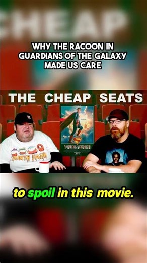 Why the Racoon in Guardians of the Galaxy Made Us Care? #movie #movierating #thecheapseats