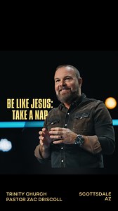 426K views · 10K reactions | It's okay to rest and, like Jesus in the boat, to nap.  Sometimes, we go over what the Lord has for us, and we overextend ourselves, but it is important that we make sure we are meeting with the Lord and resting so we can do what He has set for us to do. Click the link https://bit.ly/4eLjmCk to watch the rest of the sermon  | Trinity Church | Facebook