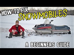 How To Fix a Snowmobile (The Basics - Beginner Guide)