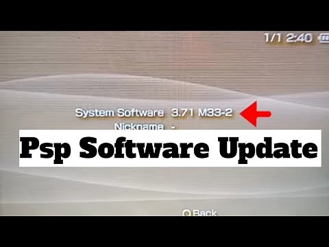 Psp 3.71 M33-2 Update to 6.61 latest software
