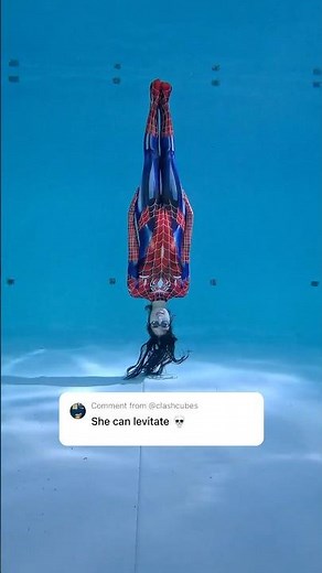 Underwater Handstand Without Arms | Levitation Pool Trick
