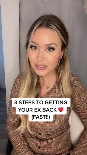 3 Steps to Getting Your Ex Back ❤️ (FAST!!)