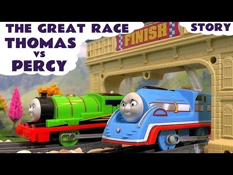 Thomas and Friends Streamlined Thomas Toy Train Racing Story