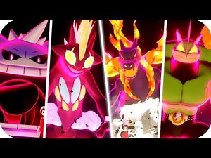 Pokémon Sword & Shield : All Shiny Gigantamax Moves (HQ)