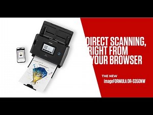 New era of driverless web scanning with Canon’s DR-S350NW