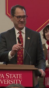 David Cook announced as Iowa State University's 17th president