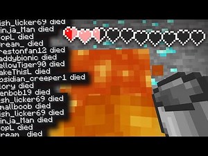 Minecraft UHC but if you take damage, everyone dies...