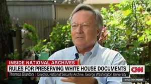 Rules for archiving presidential papers