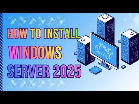 Install Windows Server 2025 CLI | តម្លើង​ Windows Server 2025 CLI