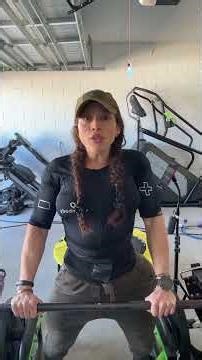 Live stream while doing Electric muscle stimulation suit training.