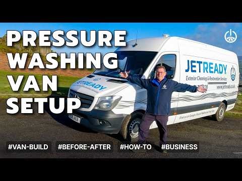 Ultimate Pressure Washing Van SetUp: Insulated, Low Noise, LINE-X. Sprinter Conversion, not camper.