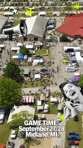 “From Rust to Glory” You don’t need a trailer queen. You don’t need a six-figure build. You just need something that turns heads. 🔥 Rat rods 🛻 Vintage trucks 🚗 Restorations in progress 🧰 Plus: a HUGE auto parts swap meet Show off your ride, connect with other gearheads, and hunt for that perfect piece. 🗓️ Sept 27-28 – Midland, MI 🎟️ $10 admission | Free parking | Car show entry included 📲 www.MiAntiqueFestival.com | Michigan Antique & Collectible Festivals