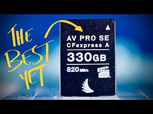 Angelbird 330GB CFExpress - The BEST Memory Card for Sony Cameras??